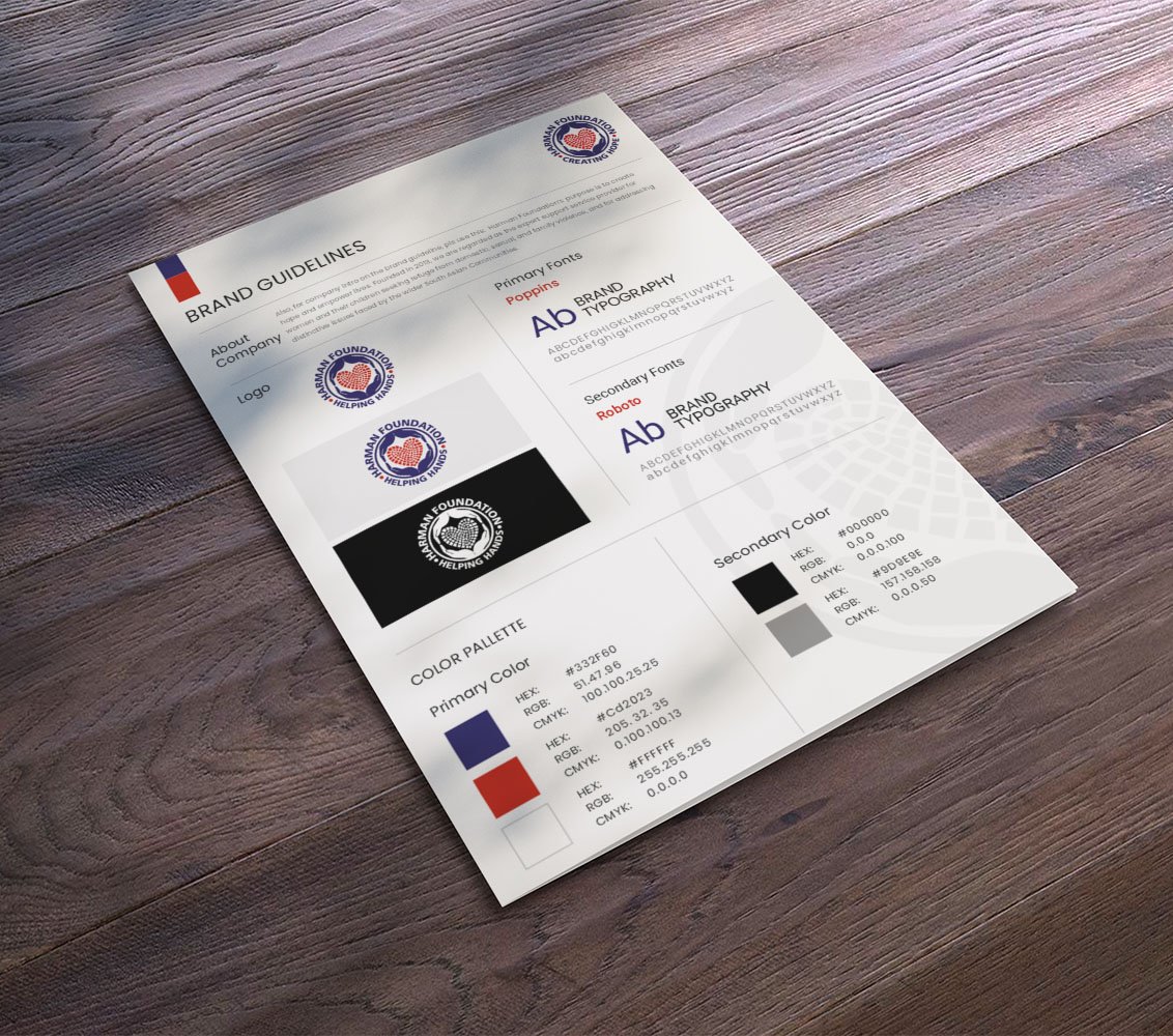 Harman Foundation Brand Refresh - Bixel - Creating Meaningful Designs